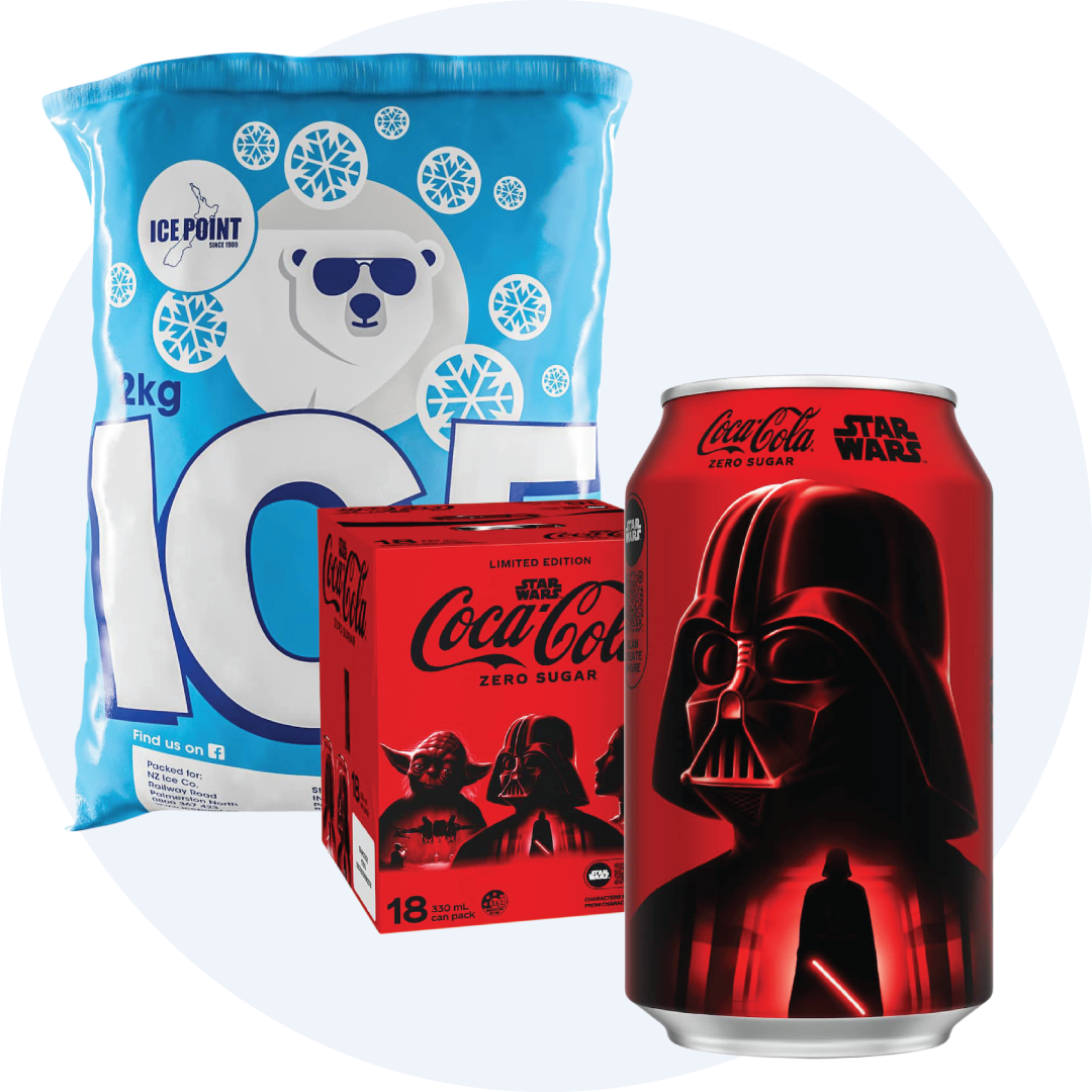 Get 18 pack Coke Zero & Ice delivered to your doorsteps in minutes | AU